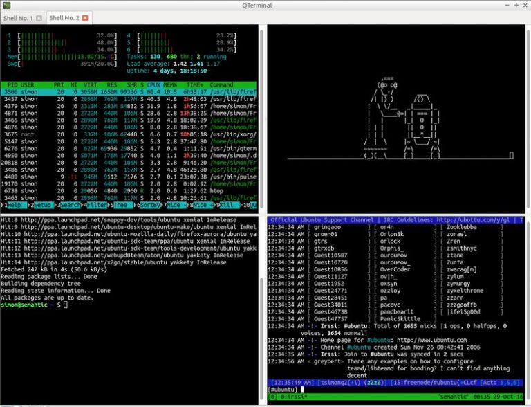 Установка qterminal в Ubuntu / Linux Mint / Debian